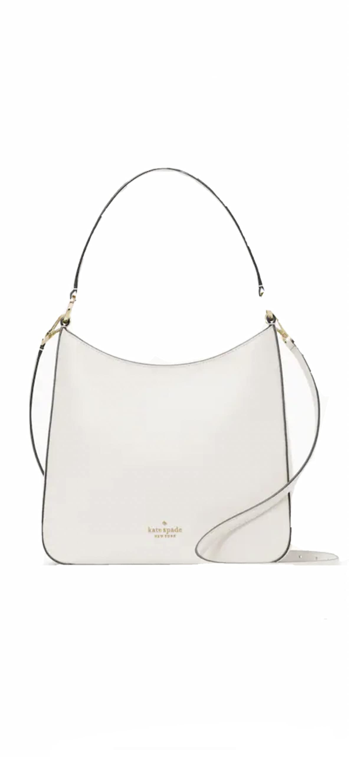 Kate Spade Perry Leather Shoulder Bag (Parchment)