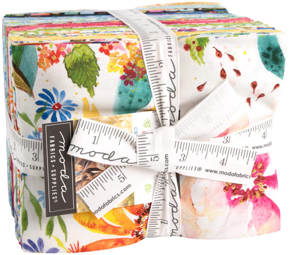 Eufloria AB Bundle by Create Joy Project, 32 18-inch by 22-inch Precut Fabric Fat Quarters