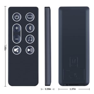 New 843299-1100 Sound Bar Replacement Remote Control Compatible for Bose Smart Soundbar 300