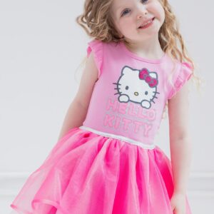 Hello Kitty Little Girls Tulle Dress Pink 7-8