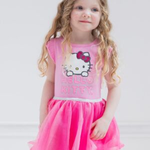 Hello Kitty Little Girls Tulle Dress Pink 7-8