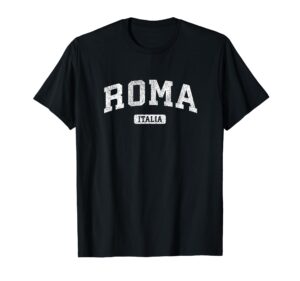 rome italy vintage sports design t-shirt