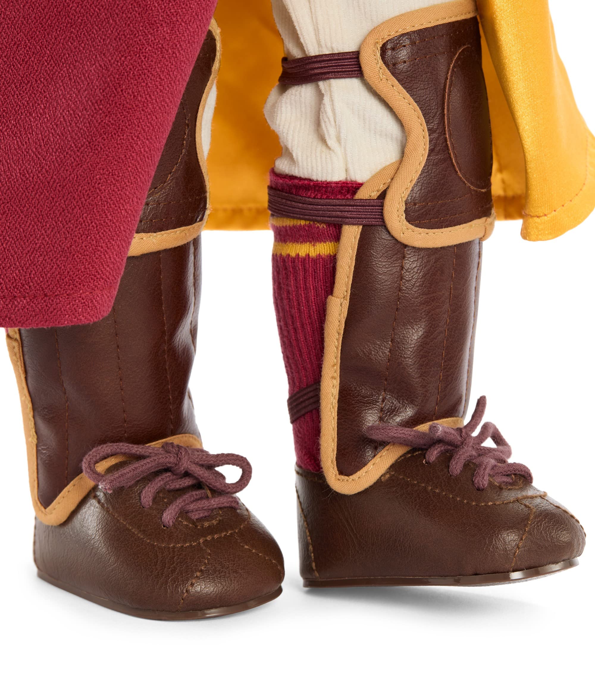 American Girl Harry Potter 18-inch Doll Gryffindor Quidditch Uniform Outfit with Robe Featuring House Crest, For Ages 6+