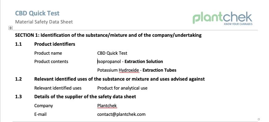 THC & CBD Quick Test Bundle Kit