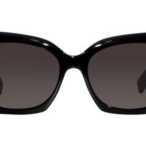 Saint Laurent Women's Sl M119 Blaze Sunglasses, Black, One Size