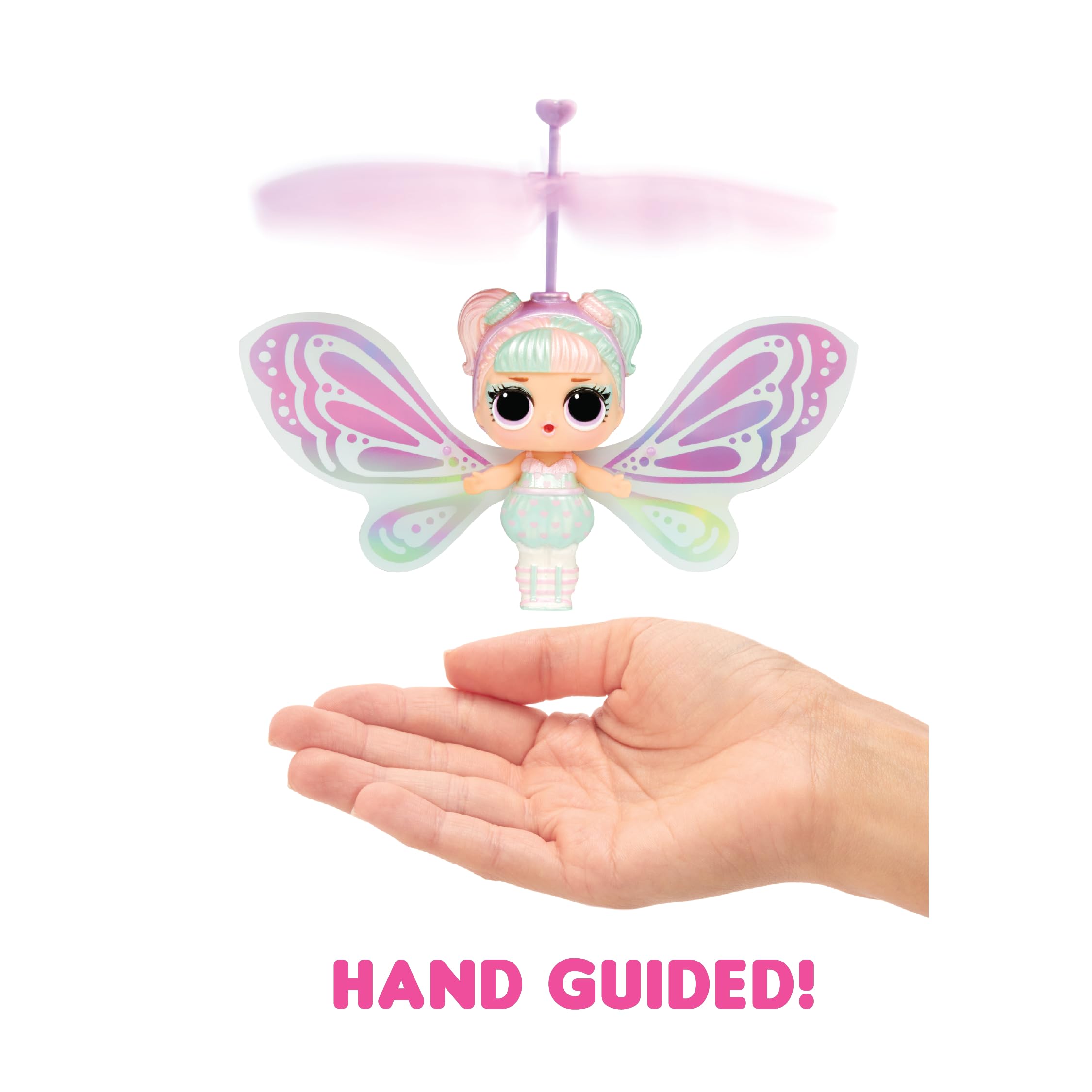 L.O.L. Surprise! Magic Flyers: Sweetie Fly- Hand Guided Flying Doll, Collectible Doll, Touch Bottle Unboxing, Great gift for Girls age 6+