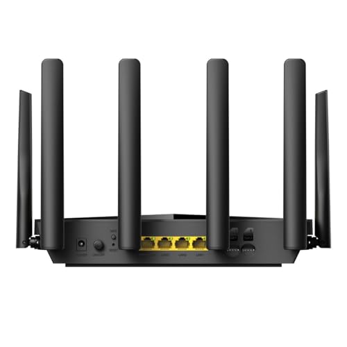 Cudy 4G LTE Cat 12 WiFi Router, LTE Modem Router, Qualcomm Chipset, Dual SIM 4G Cellular Router, AC1200 Dual Band WiFi, 4 Gigabit Ports, OpenVPN, WireGuard, Band Lock, TTL, at Command