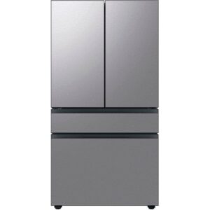 samsung rf29bb8600ql 29 cu. ft. bespoke stainless steel 4-door french door refrigerator