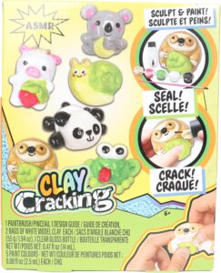 clay cracking - animals