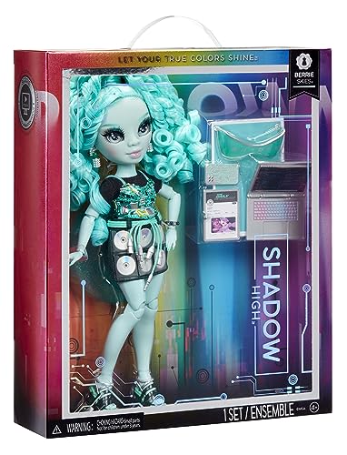 Rainbow High Shadow High Berrie - Blue Fashion Doll. Fashionable Outfit & 10+ Colorful Play Accessories. Great Gift for Kids 4-12 Years Old & Collectors