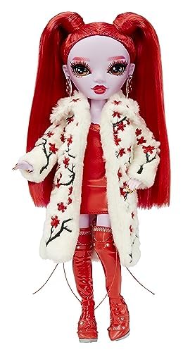 Rainbow High Shadow High Rosie - Red Fashion Doll. Fashionable Outfit, Extra Long Hair & 10+ Colorful Play Accessories. Great Gift for Kids 4-12 Years Old & Collectors