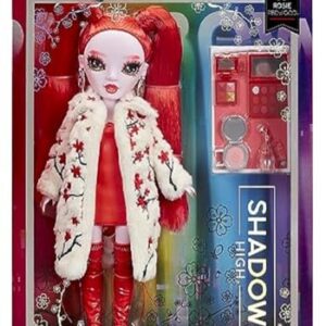 Rainbow High Shadow High Rosie - Red Fashion Doll. Fashionable Outfit, Extra Long Hair & 10+ Colorful Play Accessories. Great Gift for Kids 4-12 Years Old & Collectors