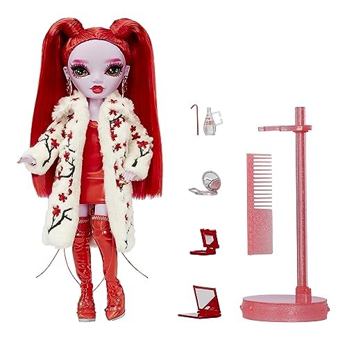 Rainbow High Shadow High Rosie - Red Fashion Doll. Fashionable Outfit, Extra Long Hair & 10+ Colorful Play Accessories. Great Gift for Kids 4-12 Years Old & Collectors