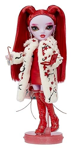 Rainbow High Shadow High Rosie - Red Fashion Doll. Fashionable Outfit, Extra Long Hair & 10+ Colorful Play Accessories. Great Gift for Kids 4-12 Years Old & Collectors