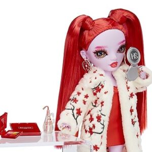 Rainbow High Shadow High Rosie - Red Fashion Doll. Fashionable Outfit, Extra Long Hair & 10+ Colorful Play Accessories. Great Gift for Kids 4-12 Years Old & Collectors