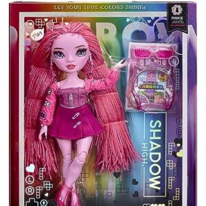 Rainbow High Shadow High Pinkie - Pink Fashion Doll. Fashionable Outfit & 10+ Colorful Play Accessories. Great Gift for Kids 4-12 Years Old & Collectors