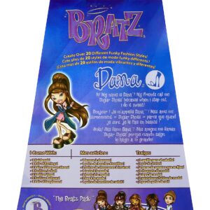 Bratz Original Fashion Doll Dana Series 3 with 2 Outfits and Poster, Collectors Ages 6 7 8 9 10+