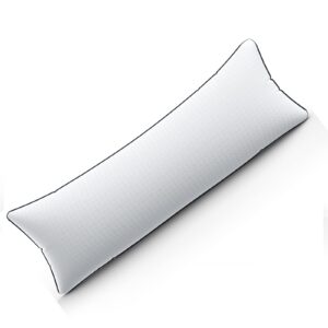 hymokege body pillows for adults, full body pillow inserts firm and fluffy, 20x54 long pillows for sleeping and back pain