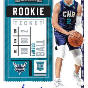 2020-2021 Panini Contenders Basketball Blaster Box - 40 Trading Cards per Box