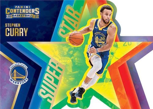 2020-2021 Panini Contenders Basketball Blaster Box - 40 Trading Cards per Box