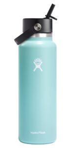 hydro flask wide flex straw cap dew 40 oz