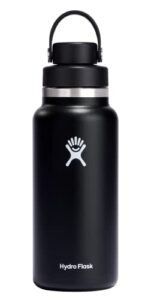 hydro flask 32 oz wide flex chug cap black