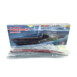 toucan rc hobby minihobby 80915 1/200 german u-boat type ix c submarine model kit with motor diy