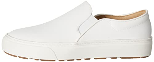 Amazon Essentials Women's Slip on Sneaker, White, 10