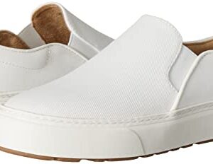 Amazon Essentials Women's Slip on Sneaker, White, 10