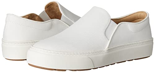 Amazon Essentials Women's Slip on Sneaker, White, 10