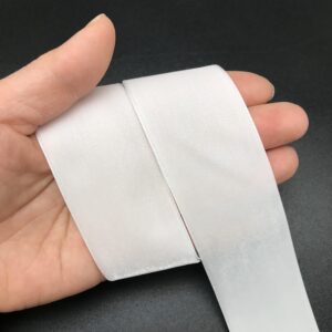 pepperlonely 5 yards single face velvet ribbon 38mm (1.5 inch), off white #2