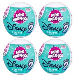 5 surprise mini brands disney store exclusive series 1 capsule collectibles (4 capsules (series 2)), gold