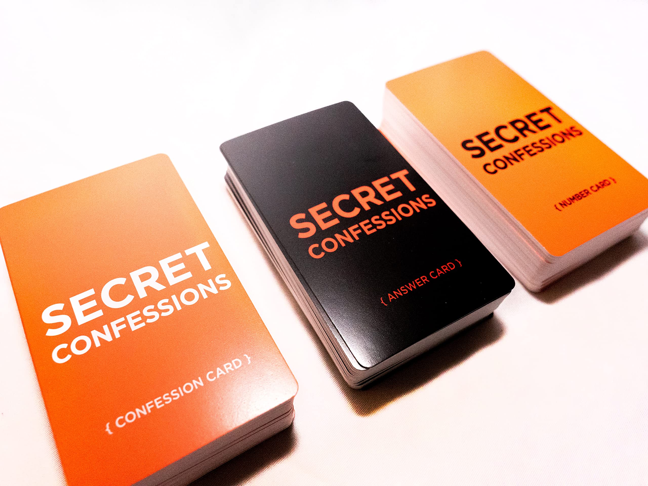 Secret Confessions: Adult Party Game - The Game of Anonymous Answers to Embarrassing Questions, Ideal for Game Night, Adult Games, Card Games for Adults