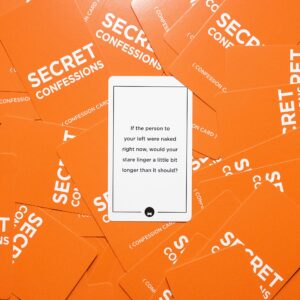 Secret Confessions: Adult Party Game - The Game of Anonymous Answers to Embarrassing Questions, Ideal for Game Night, Adult Games, Card Games for Adults