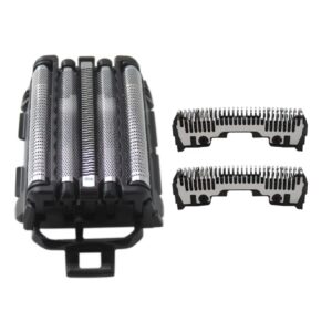 electric shaver replacement blades and foils set for panasonic es-lv95-s es-lv65-s wes9032p men