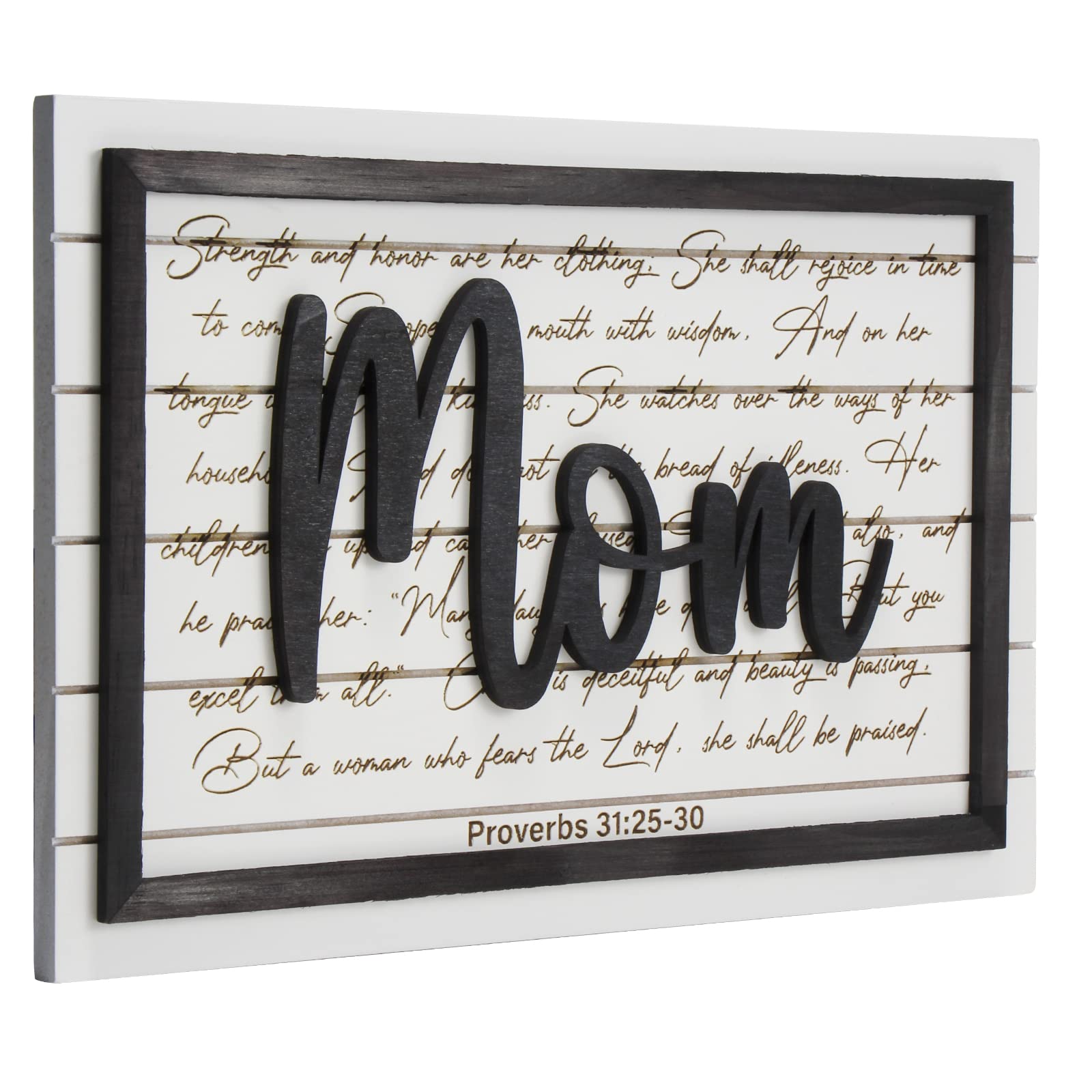 Gifts for Mom - Mom Gifts from Daughter Son, Birthday Gifts for Mom, Christmas Gifts, Mothers Day Gifts, Christian Gifts for Mom, Religious Gifts for Women, Proverbs 31:25-30