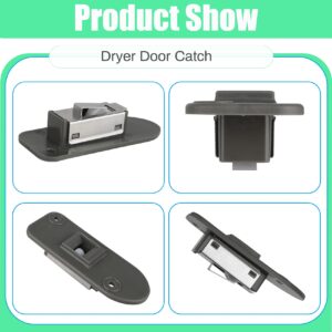 Upgrade DC97-18057C DC97-18057A Dryer Door Latch Compatible with sumsung Dryer Some Models (See Figure 3, 4, 5 for Details), Drop-proof, Waterproof, High-quality