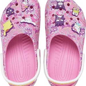 Crocs Unisex Classic Hello Kitty Clog, Pink, Numeric_8 US Men