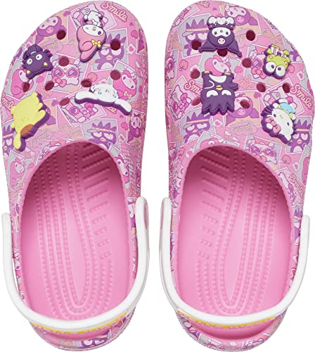 Crocs Unisex Classic Hello Kitty Clog, Pink, Numeric_8 US Men