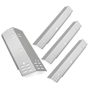 boloda grill replacement parts, 4 pack stainless steel grill heat plate shield for dyna glo grill replacement parts,grill part for dyna glo dgh474crp 5 burner,dgh485crp, dgh485crp-d 4 burner gas grill