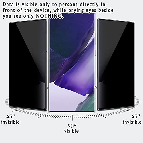 Vaxson Privacy Screen Protector, compatible with Panasonic Strada CN-F1D9GD 9" Anti Spy Film Protectors Sticker [ Not Tempered Glass ]