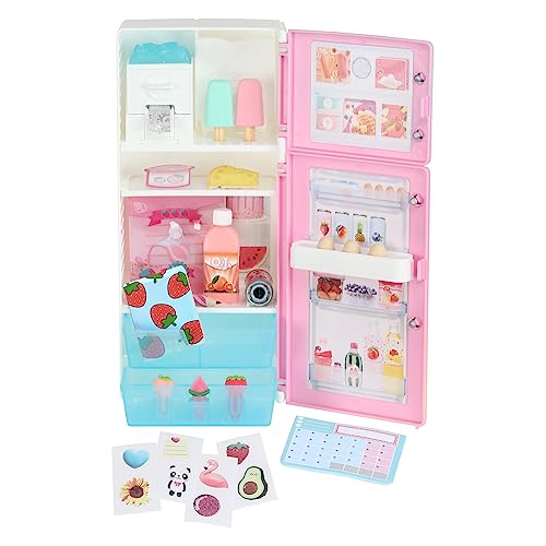 REAL LITTLES My Rainbow Collection, Roller Case, Fridge and Locker Desk Caddies in One Pack! Plus 57 Mini Toy Surprises! | Amazon Exclusive