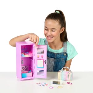 REAL LITTLES My Rainbow Collection, Roller Case, Fridge and Locker Desk Caddies in One Pack! Plus 57 Mini Toy Surprises! | Amazon Exclusive