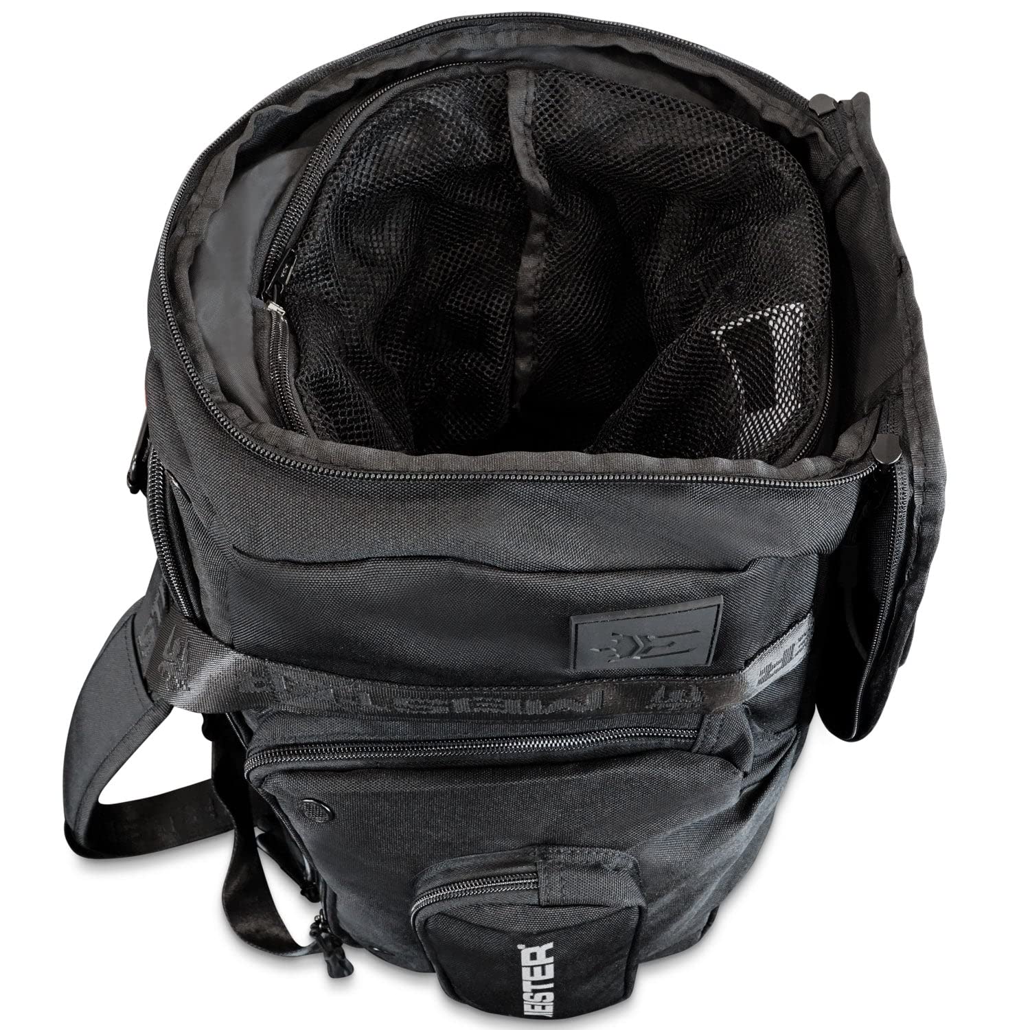 Meister Duffel Bag, Black, 22” x 10” x 11” // 40L Capacity