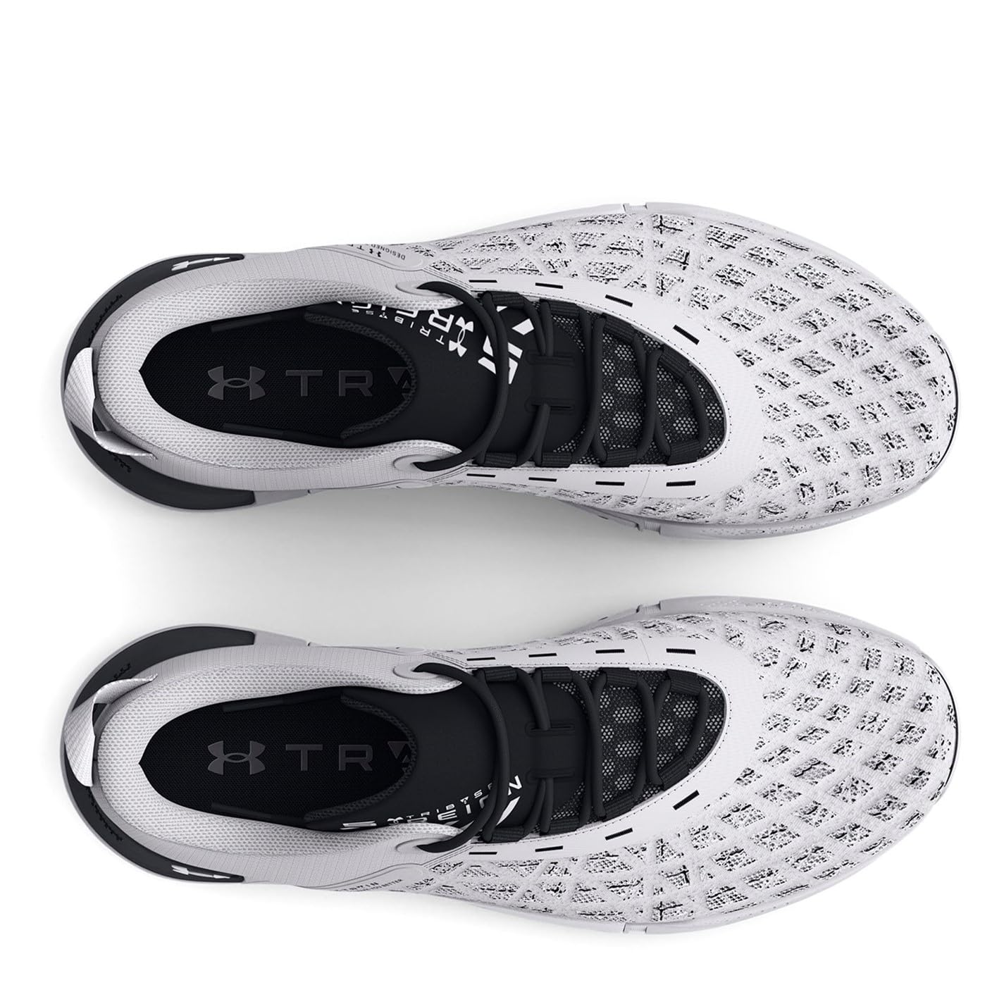 Under Armour Tribase Reign 5 White/Black/White 10 D (M)