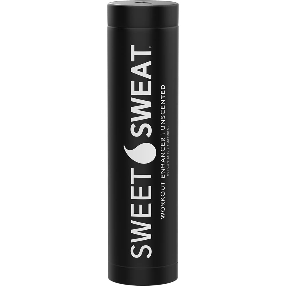 Sports Research Sweet Sweat Workout Enhancer Roll-On Gel Stick - Achieve Fitness Goals Faster, Pair with Waist Trainer to Maximize Workouts