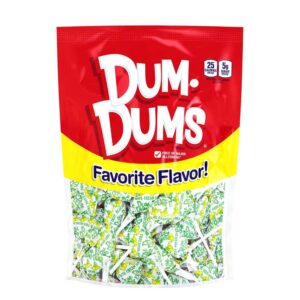 dum dums lollipops cream soda flavor 1-50 ct bag