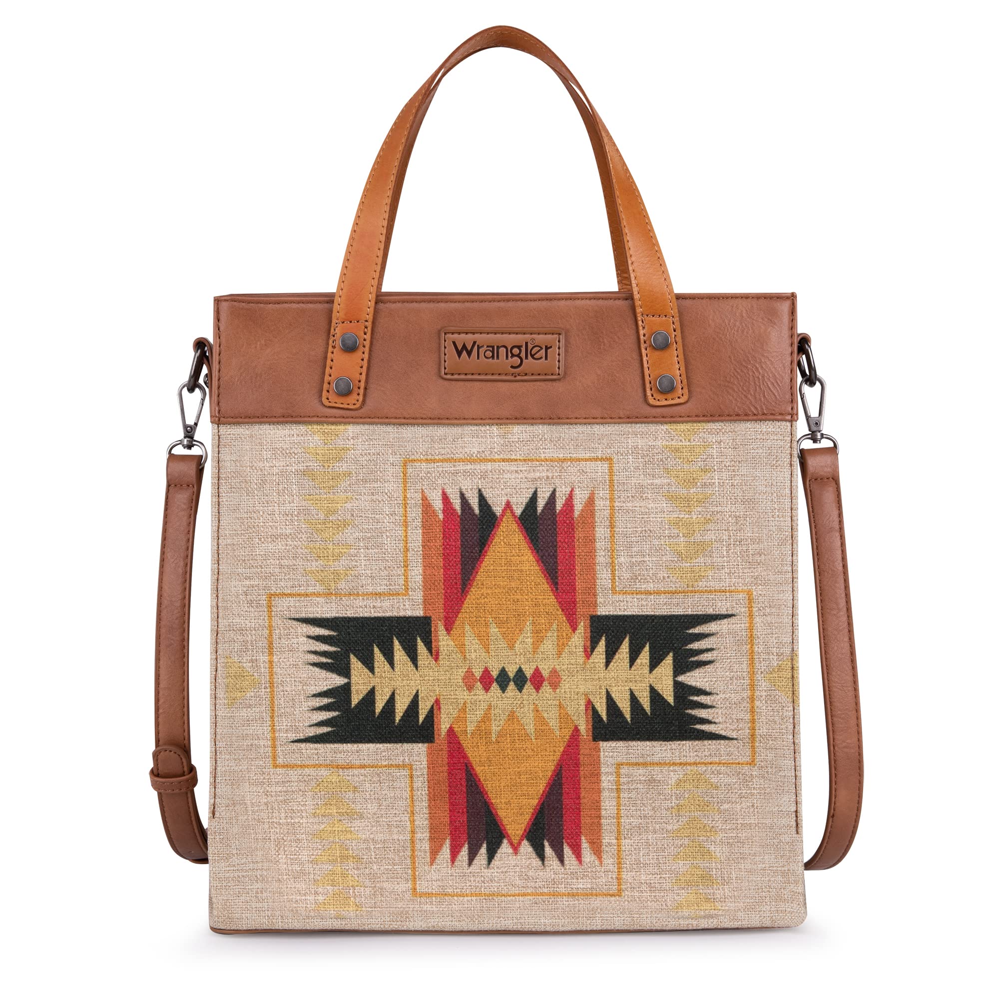 Montana West Wrangler Purses and Handbags for Women Tote Bag Vintage hand-woven Boho Aztec Bag Western Purses for Women WG54-8317AZ