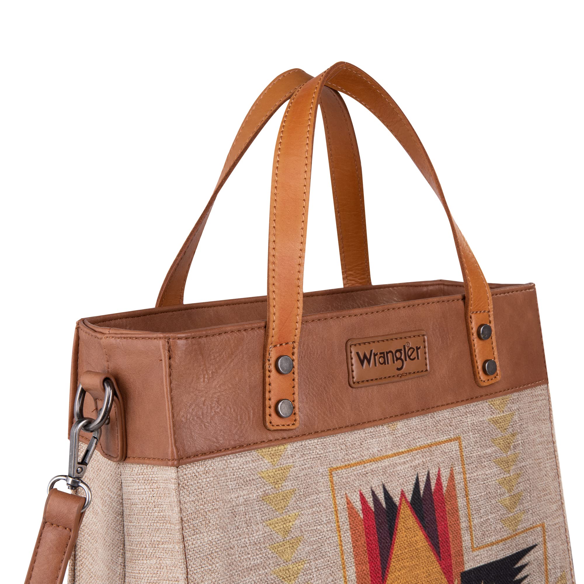 Montana West Wrangler Purses and Handbags for Women Tote Bag Vintage hand-woven Boho Aztec Bag Western Purses for Women WG54-8317AZ