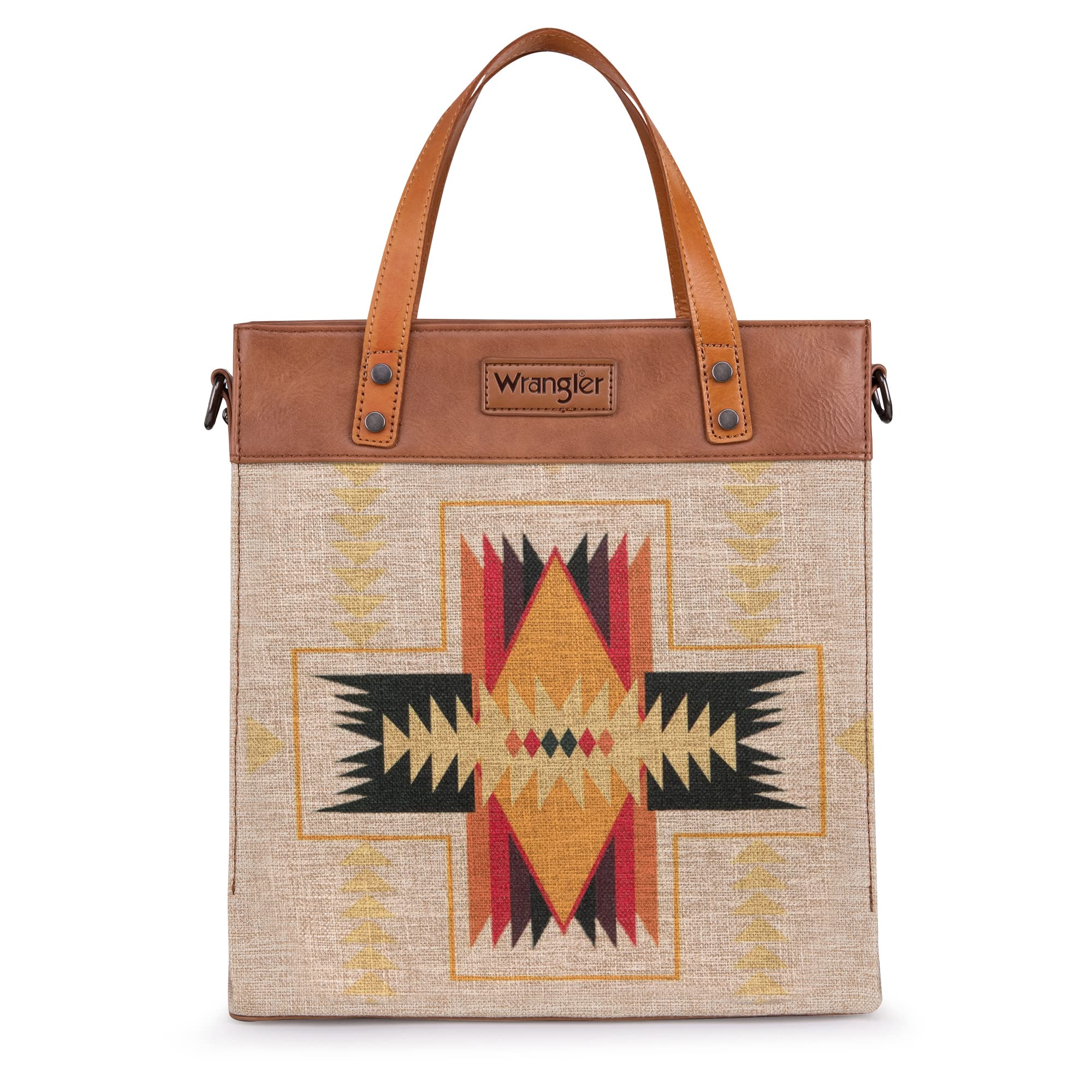 Montana West Wrangler Purses and Handbags for Women Tote Bag Vintage hand-woven Boho Aztec Bag Western Purses for Women WG54-8317AZ